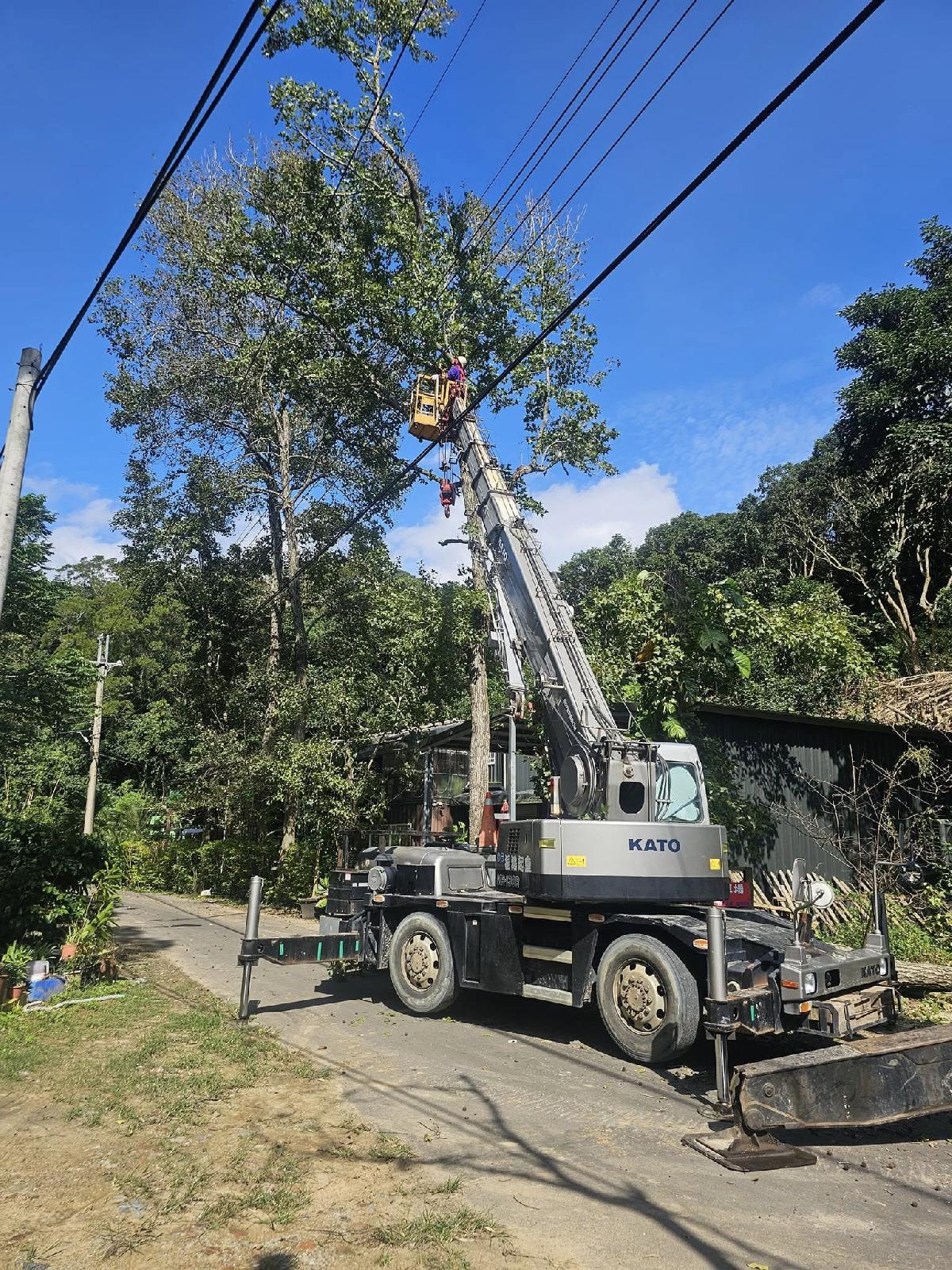 財溢鑫工程行-苗栗怪手出租、苗栗土木工程、苗栗伐木